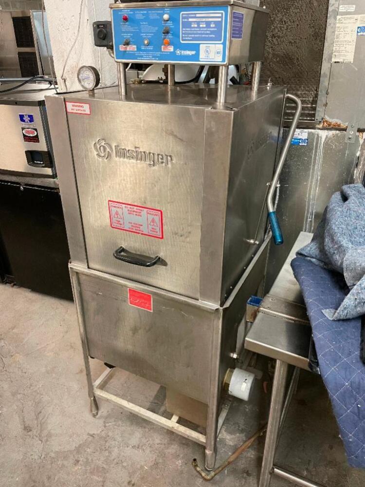 DESCRIPTION INSINGER COMMANDER 18-5 COMMERCIAL DISH MACHINE BRAND/MODEL COMMANDER 18-5 ...